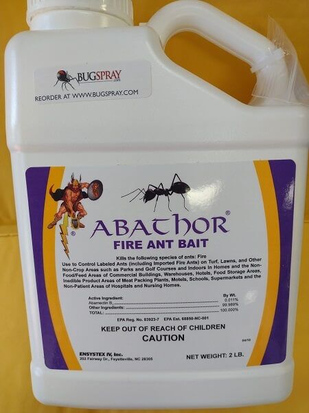 ABATHOR FIRE ANT BAIT 2 LB JUG | BUGSPRAY.COM