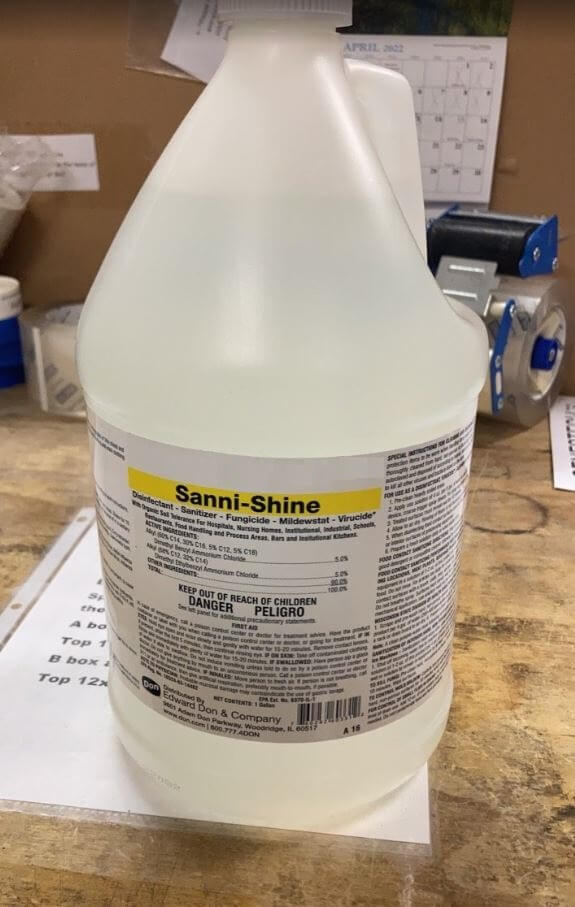 LEMON AIR PLUS or SANNI SHINE INSECTICIDE "DOWN THE DRAIN TREATMENT ...