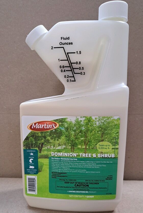 DOMINION TREE AND SHRUB SYSTEMIC INSECTICIDE 1.47% | BUGSPRAY.COM