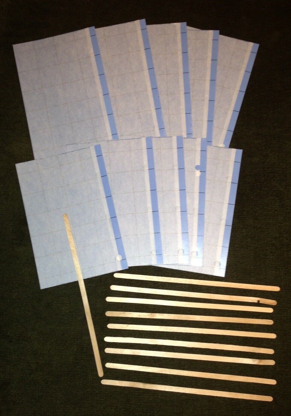 THRIP TRAPS 10 PACK (also work on ahids, fungus gnats, scale and spider ...